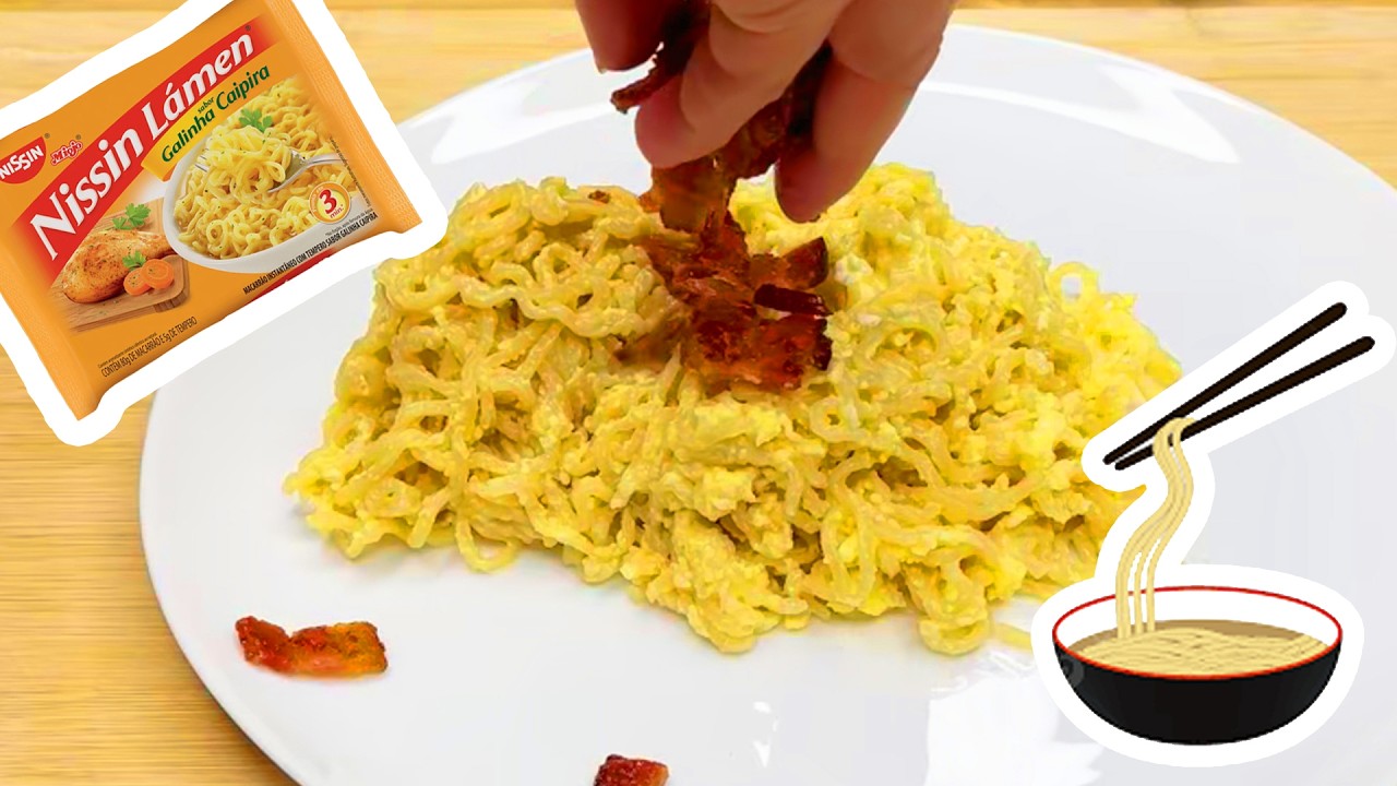 Receita De Miojo Cremoso - Receitas Da Internet